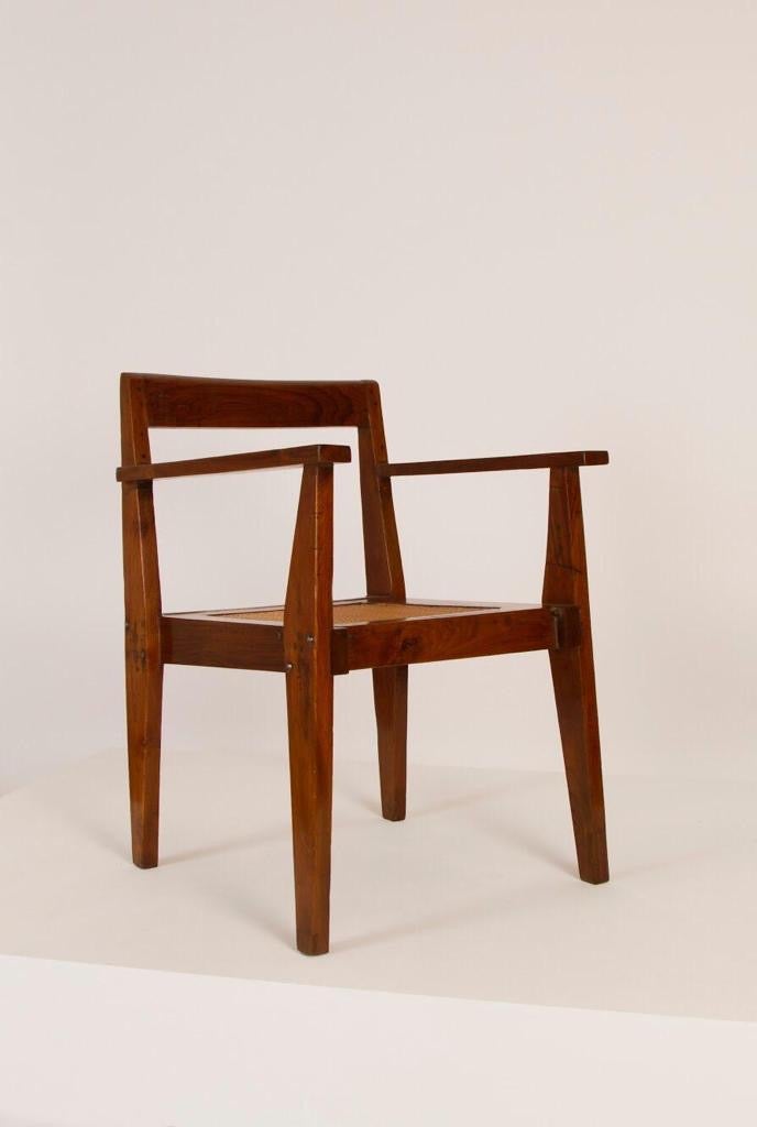 Pierre Jeanneret- Open Back Arm Chair | Jetsam Studio